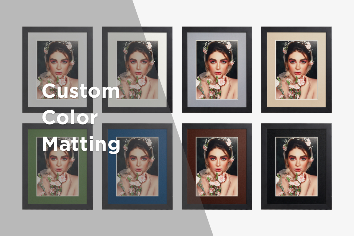 Custom Color Matting: Bring Your Matte Photo Prints to Life!